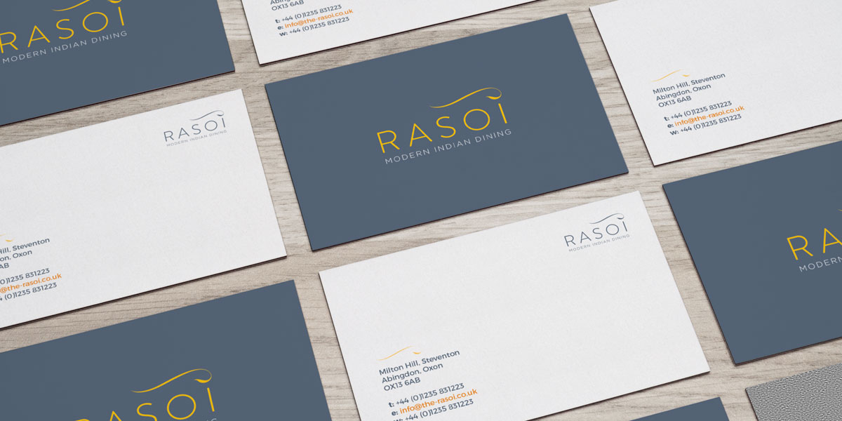 Rasoi - Modern Indian Dining - Branding & Logo Design Branding Project
